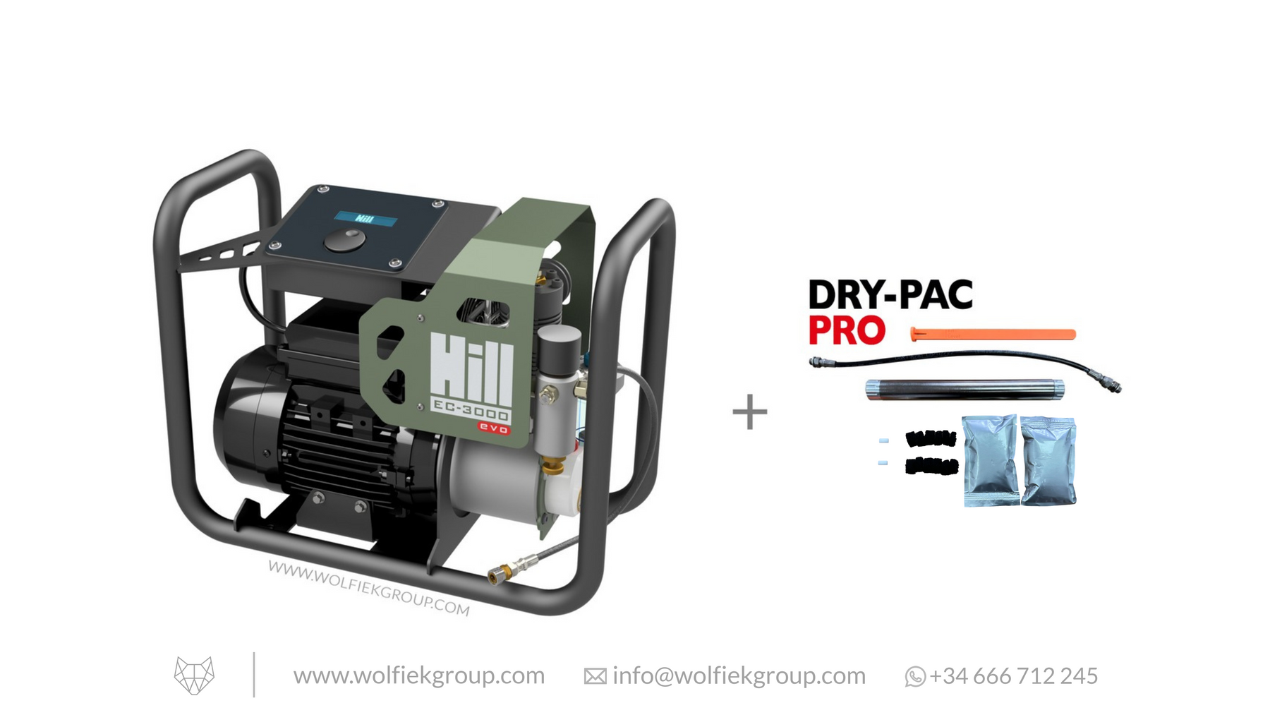 Hill Electric PCP Airgun Air Compressor – EC–3000 Evo – RTI ARMS SHOP