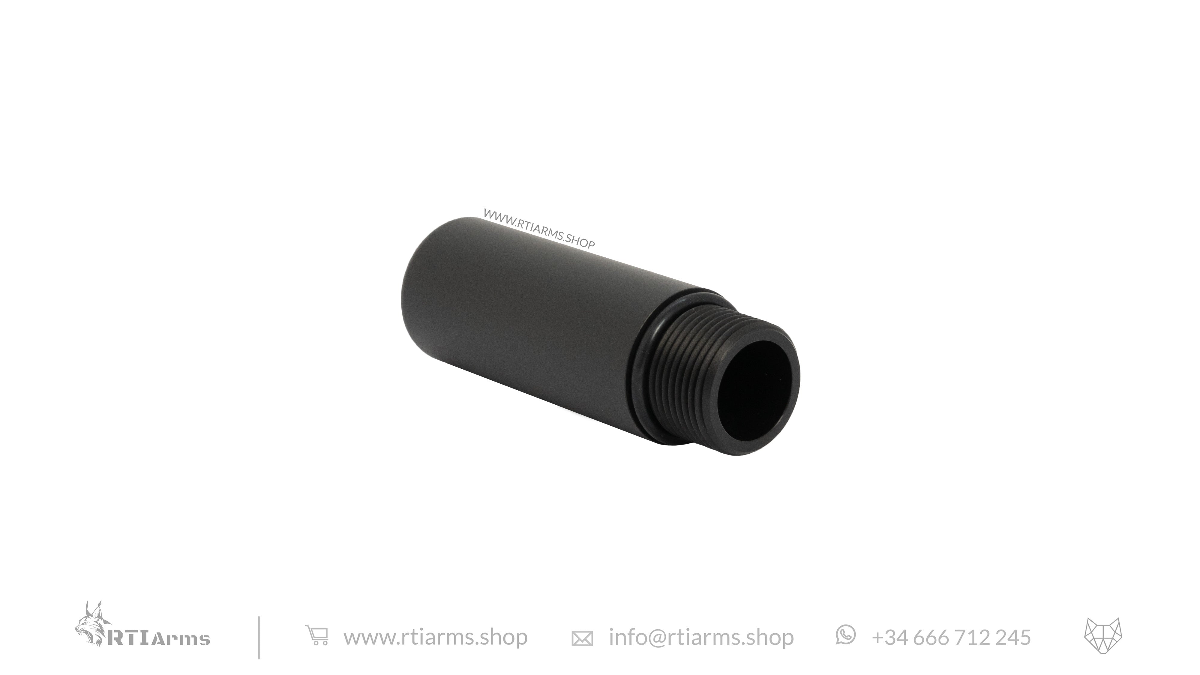 Plenum Extension for Priest & P-3 – RTI ARMS SHOP