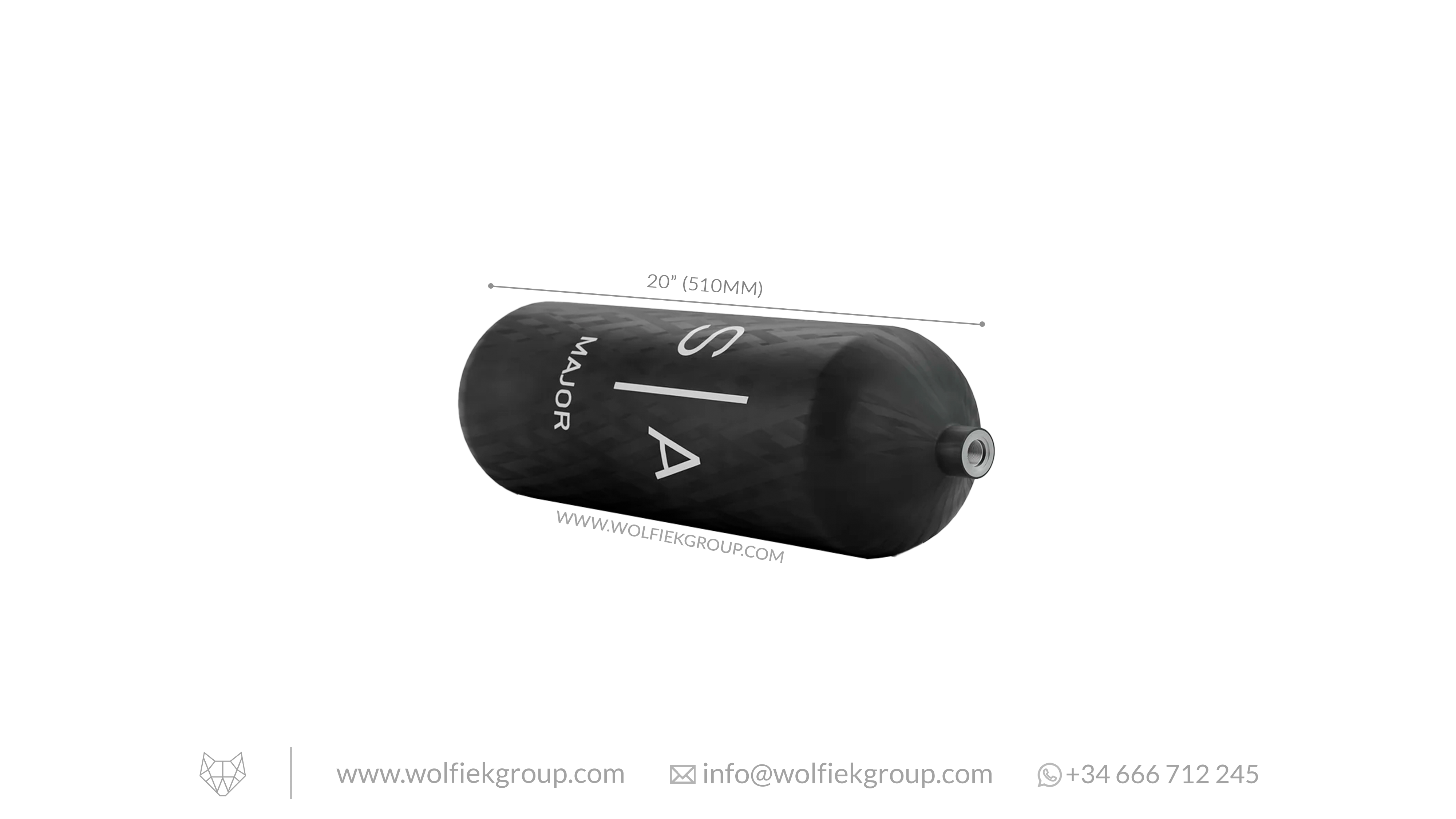 Scandinavian Arms Major PCP Air Tank (6.8L) – RTI ARMS SHOP