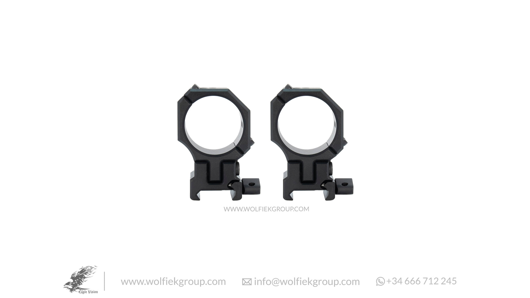 Eagle Vision Infinity Elevation Adjustable Riflescope Mounts - 34mm (I ...