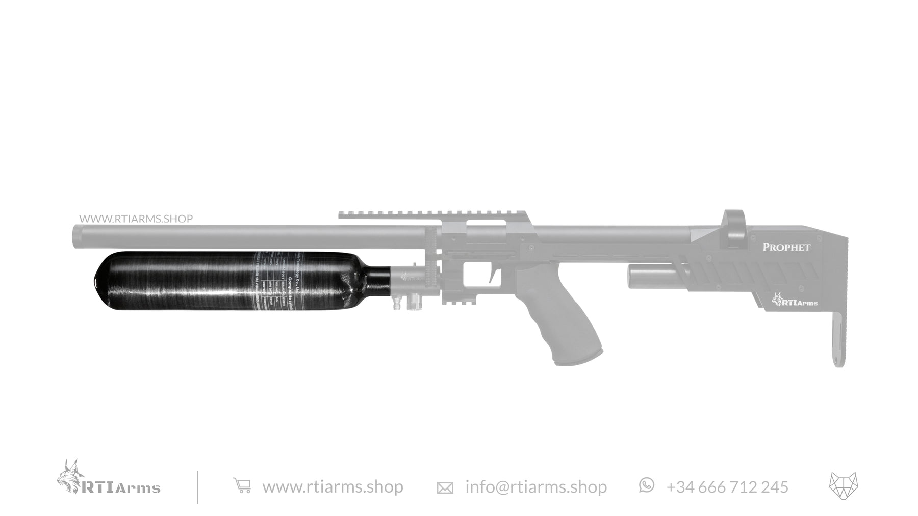 RTI Carbon Fiber Bottle 500cc (0,5 L) – RTI ARMS SHOP