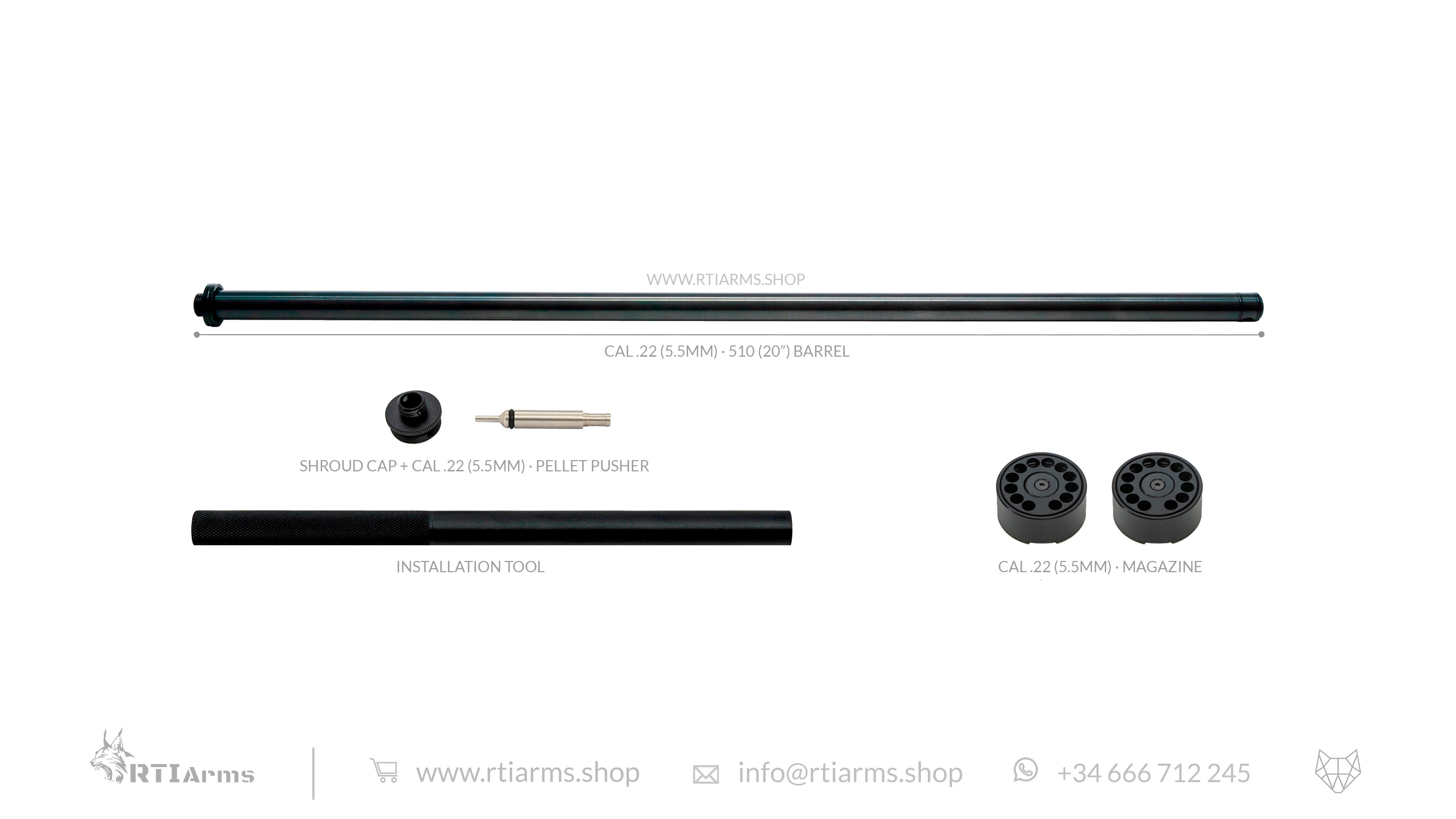 RTI · CZ Barrel · 510mm (20") – RTI ARMS SHOP