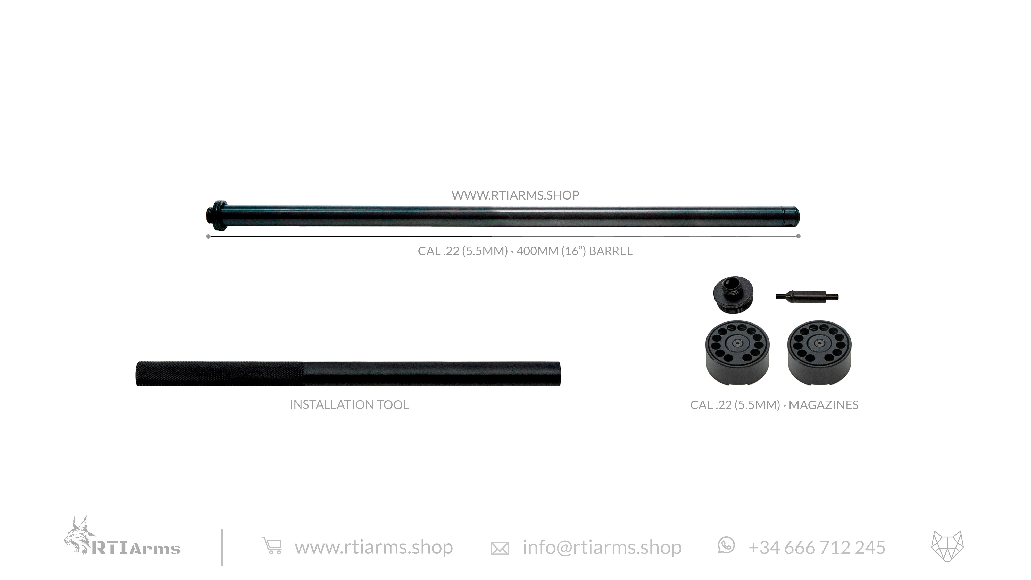 RTI · CZ Barrel · 400mm (16") – RTI ARMS SHOP