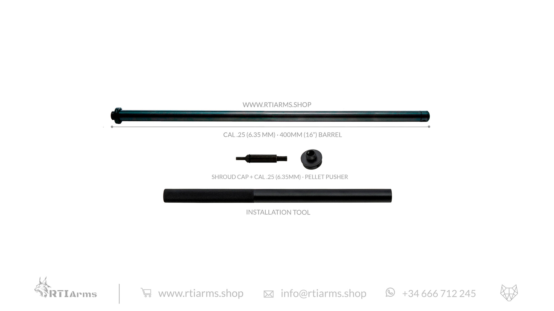 RTI · CZ Barrel · 400mm (16") – RTI ARMS SHOP
