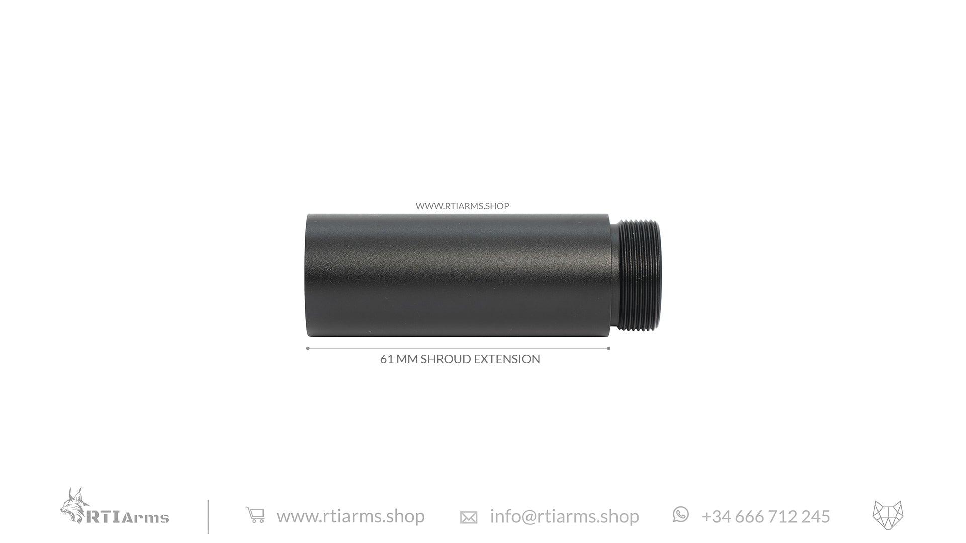 Shroud Extension RTI Arms – RTI ARMS SHOP