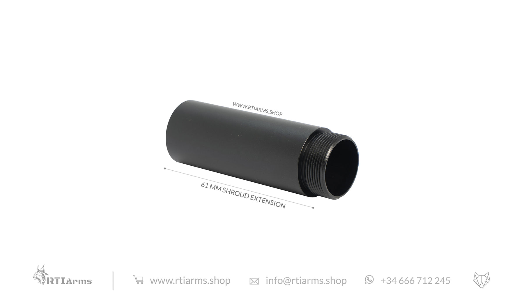 Shroud Extension RTI Arms – RTI ARMS SHOP